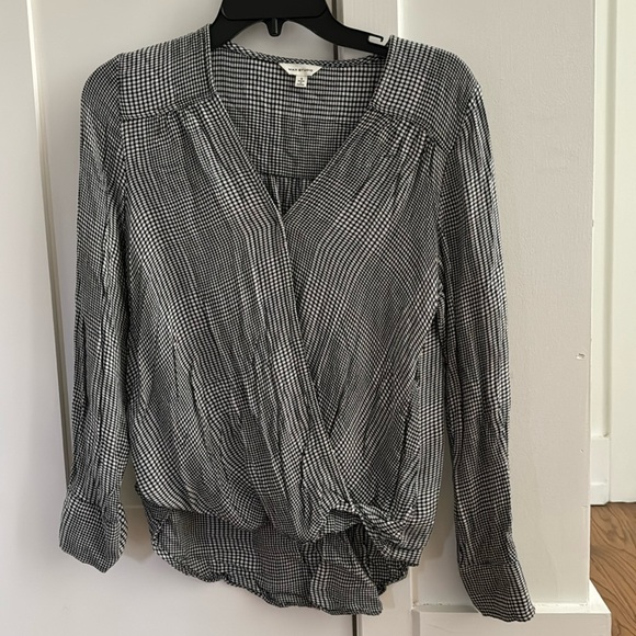 Max Studio | Tops | Max Studio Womens High Low Asymmetric Front Blouse ...